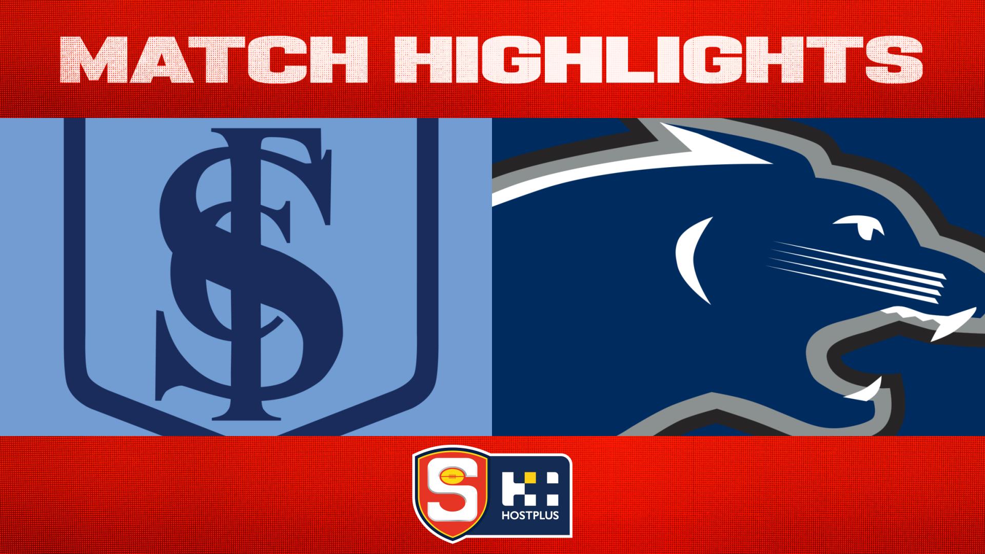 SANFL Highlights: Sturt v South Adelaide