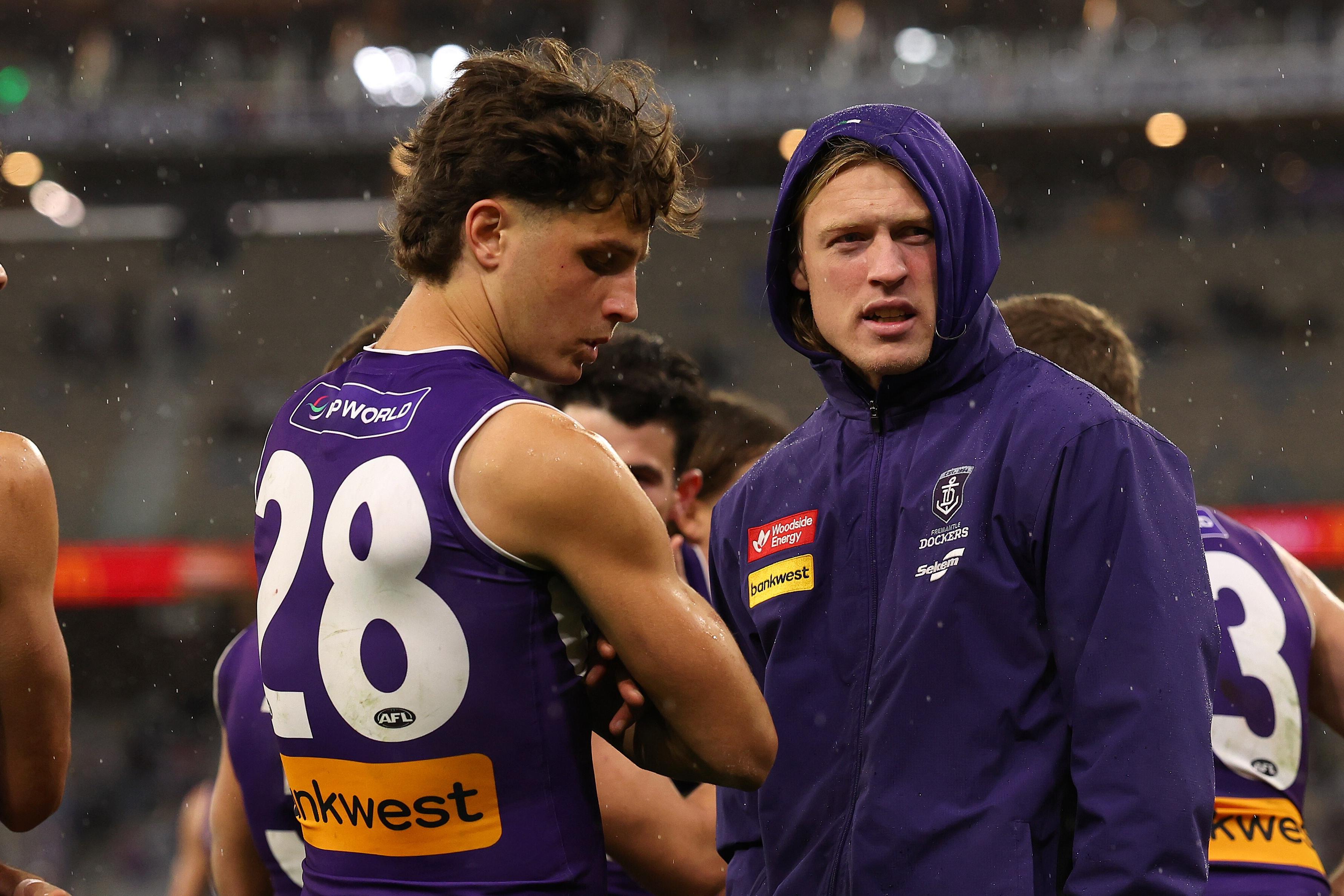 Dockers, Blues lament possible serious injuries in Freo's comeback win