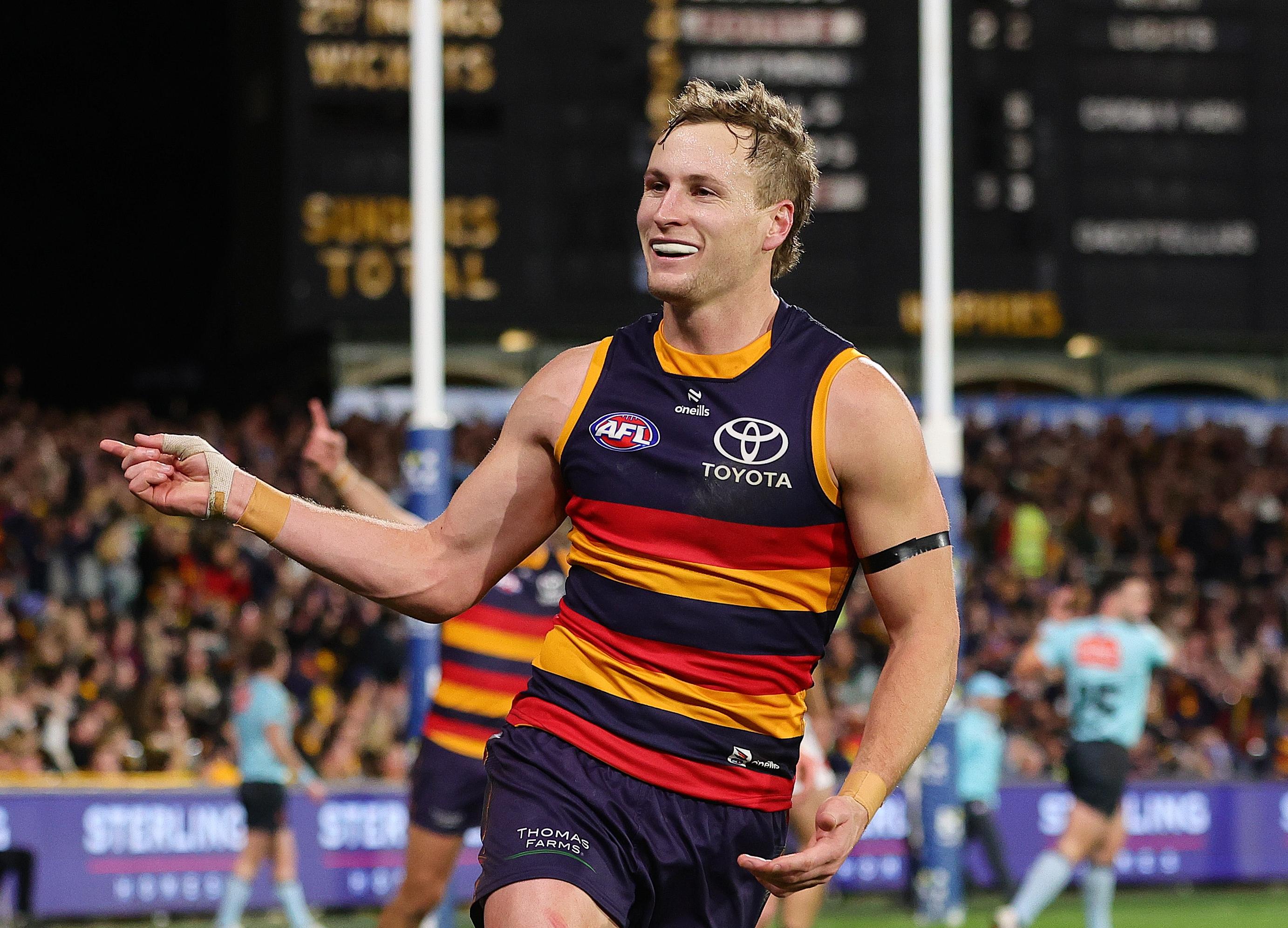Crows captain makes history with third straight B&F