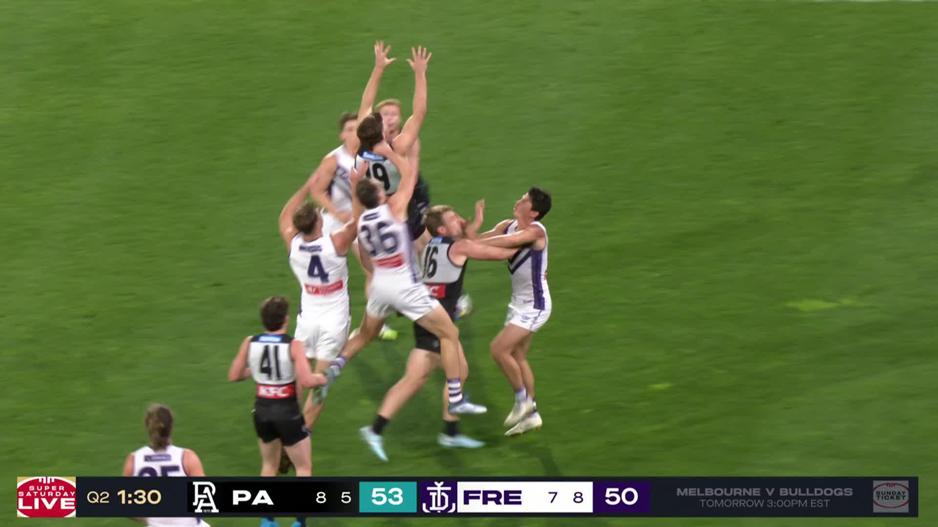 Georgiades goes upstairs for super speccy