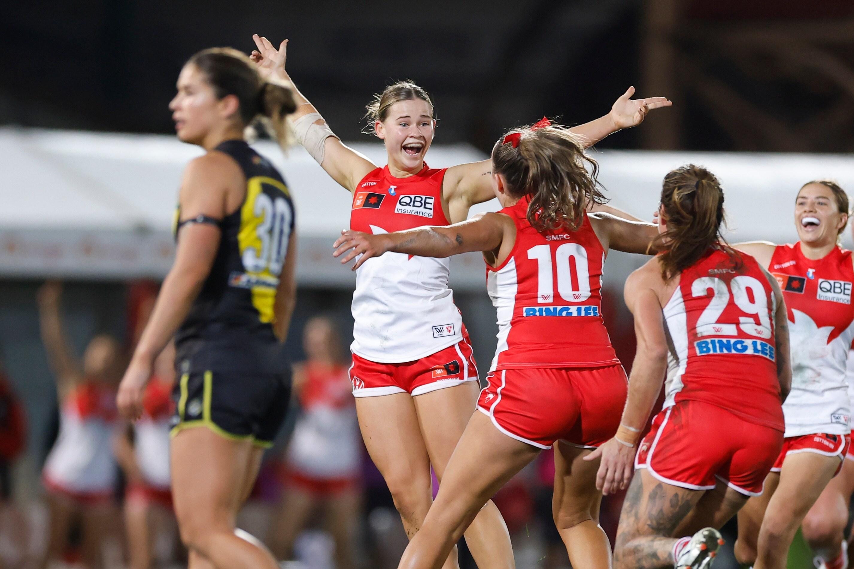 Four-goal Molloy, Zippy Swans too good for Tigers