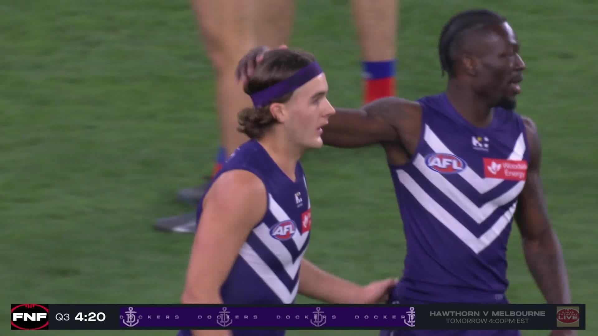 Rolling Reid ripper provides the spark as Freo finds hope