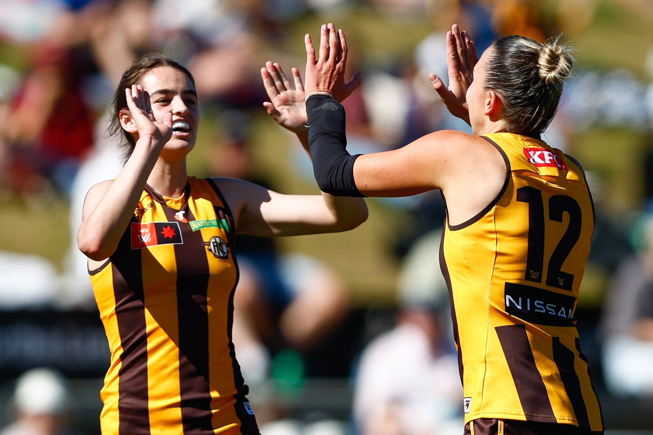 Hawks hang on to extend Lions' opening-round curse