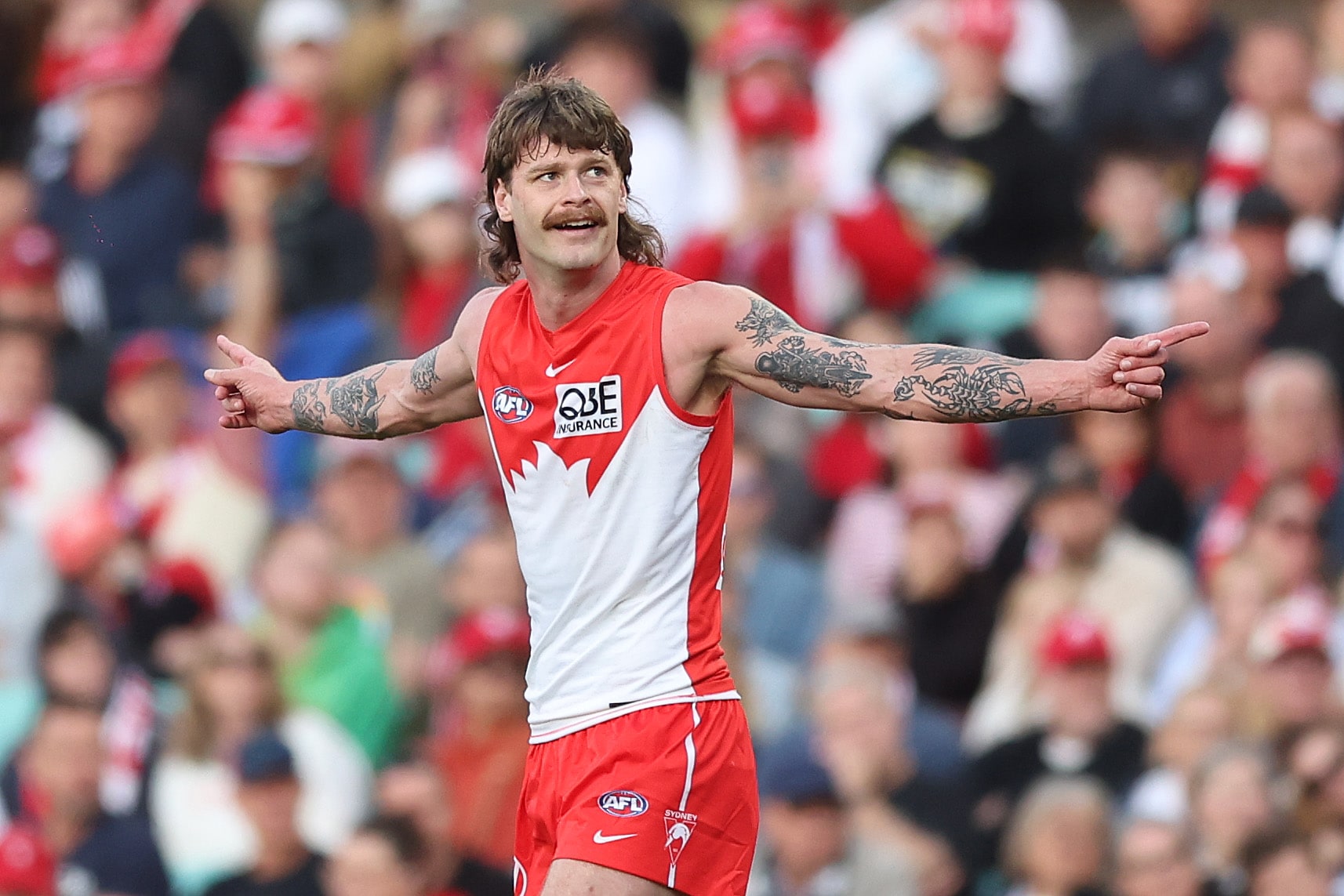 Swans big man banned for heavy hit in VFL