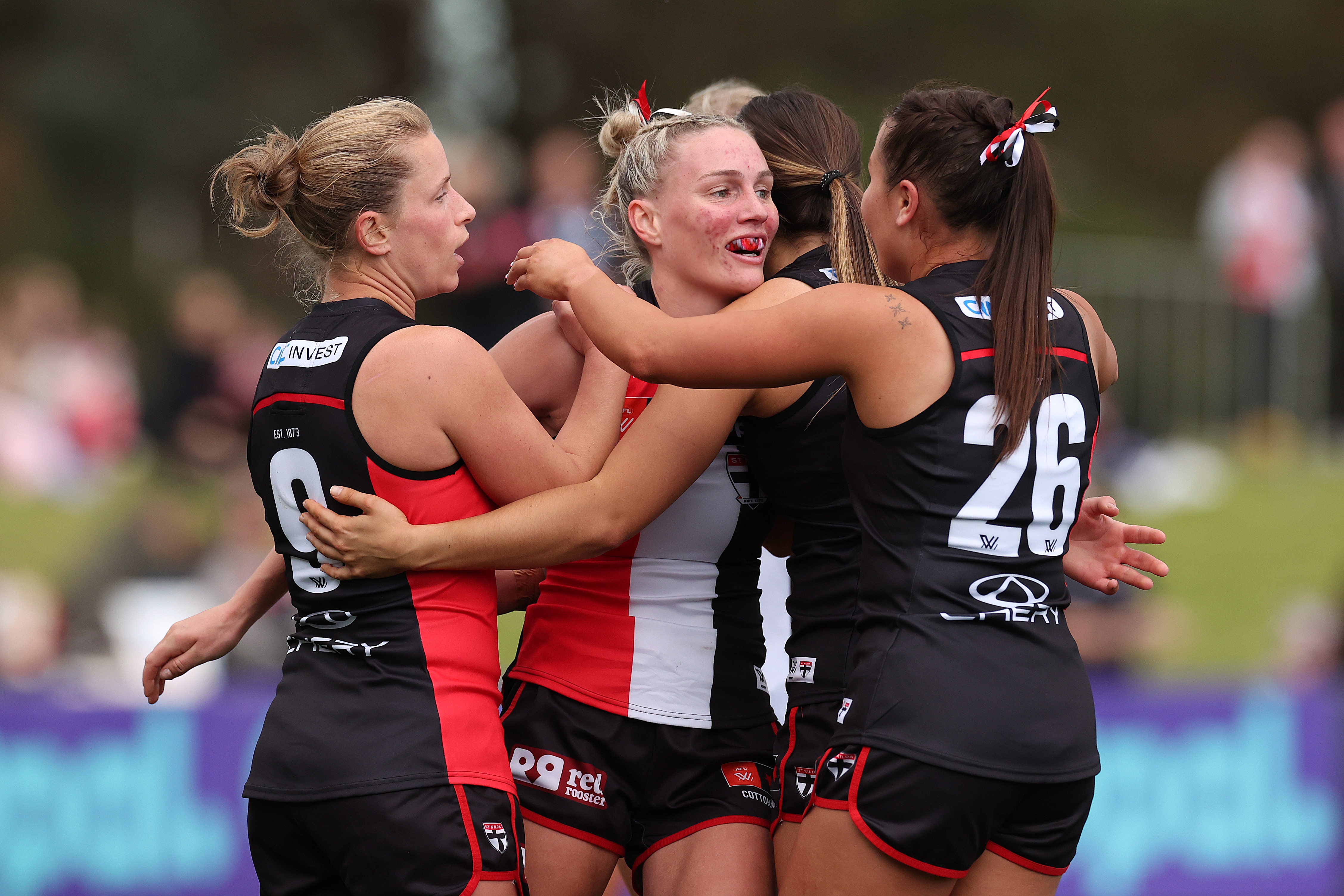 Hot Saints notch first AFLW win against stunned Crows