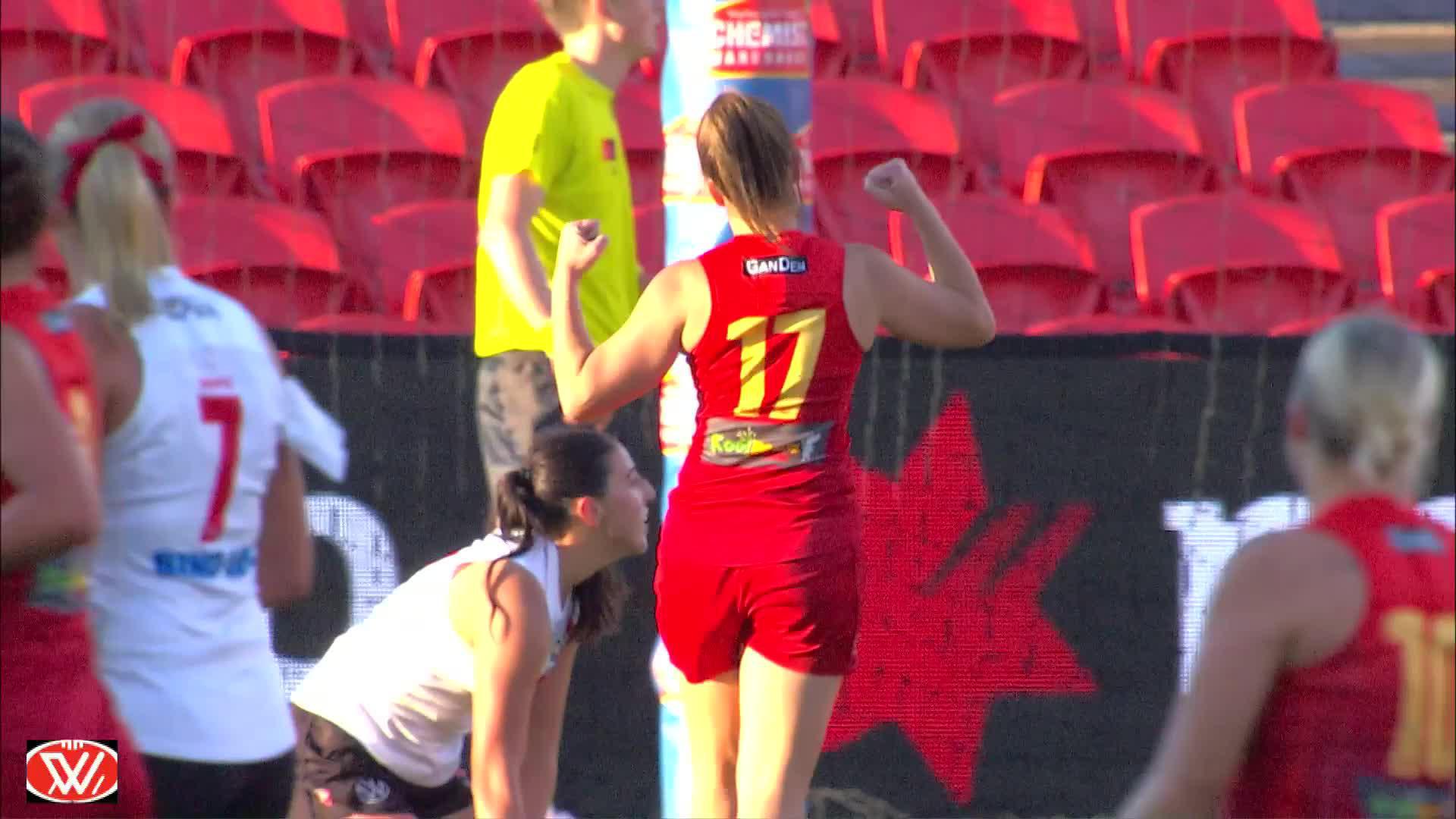 Suns fans get a moment to smile as Stanton snags a ripper