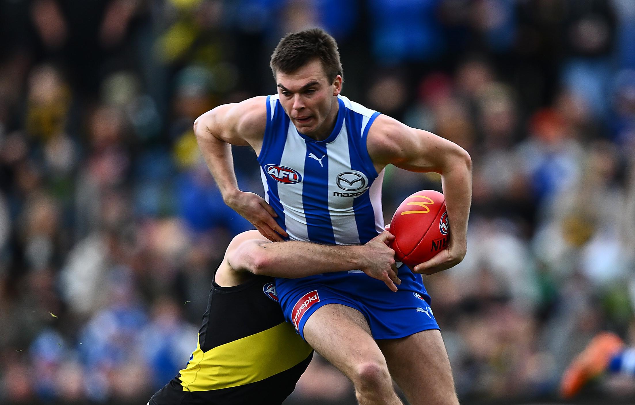 Dashing young Roo has surgery on broken finger