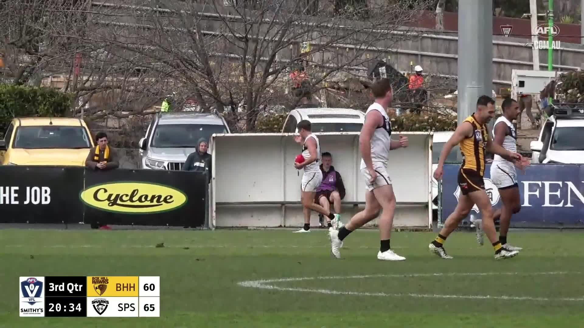 VFL Showreel, Finals Week 1: Josh Weddle highlights