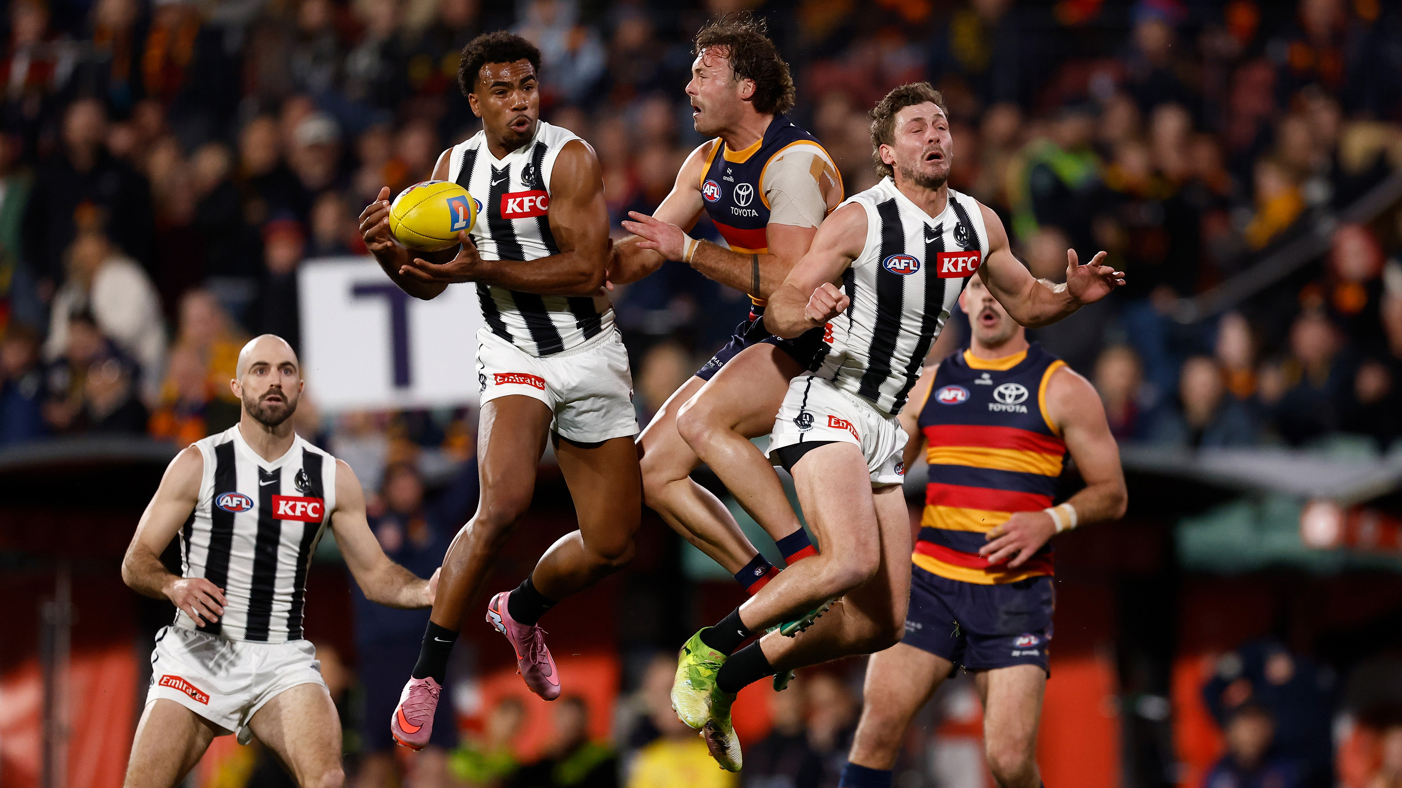 FOLLOW IT LIVE: Crows, Pies lock in teams for qualifying final
