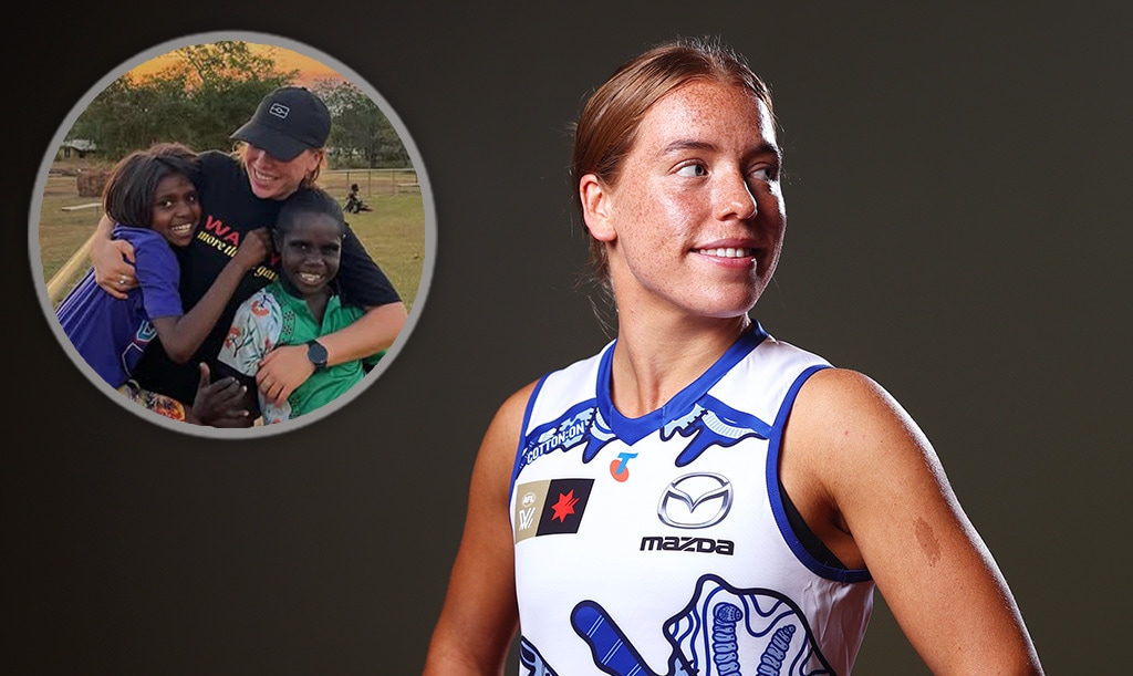 'The talent's there': Indigenous star's joyous time in remote community