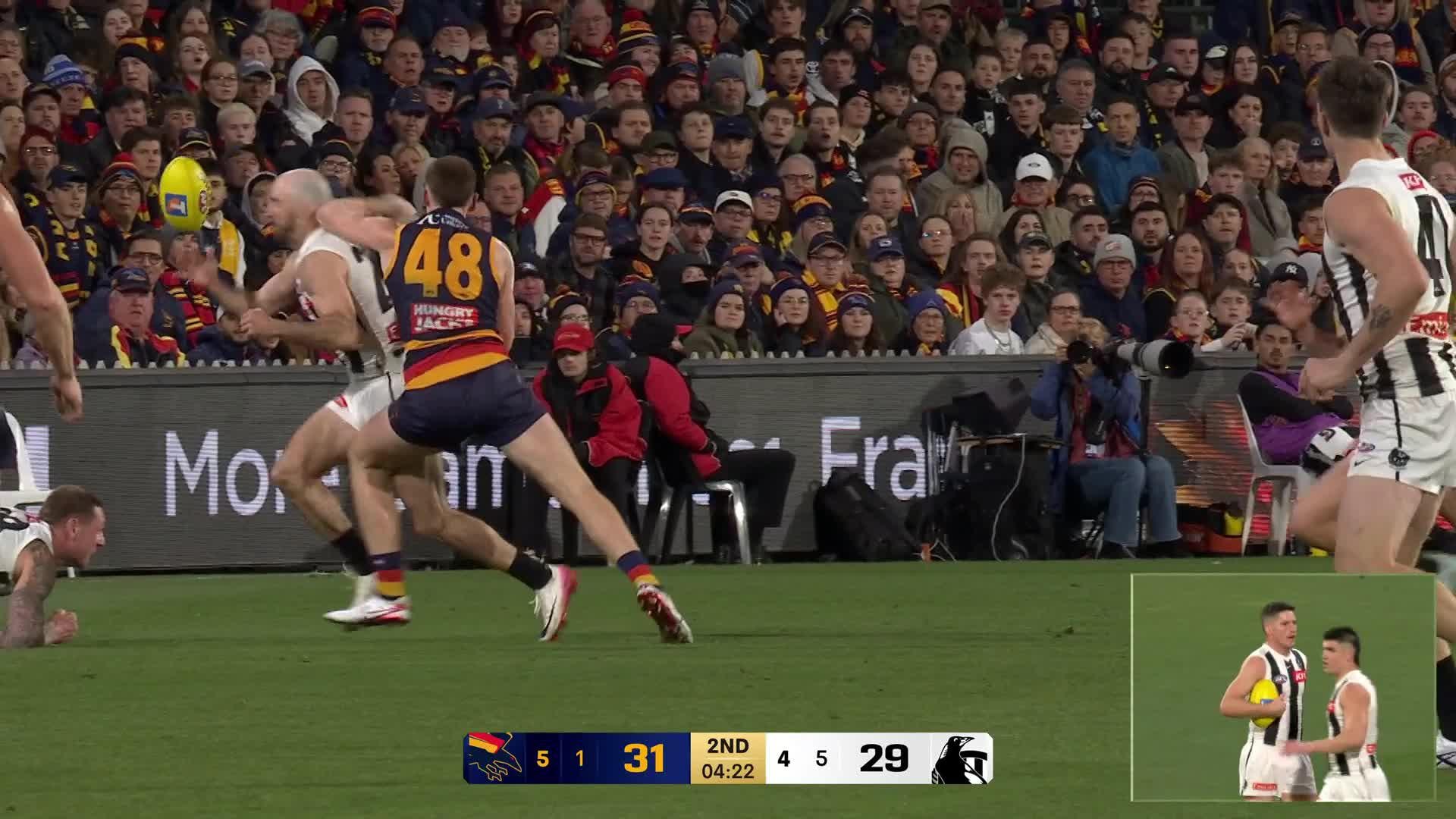 ‘A ridiculous thing to do in a final’: Sidey seethes at Crow’s clip