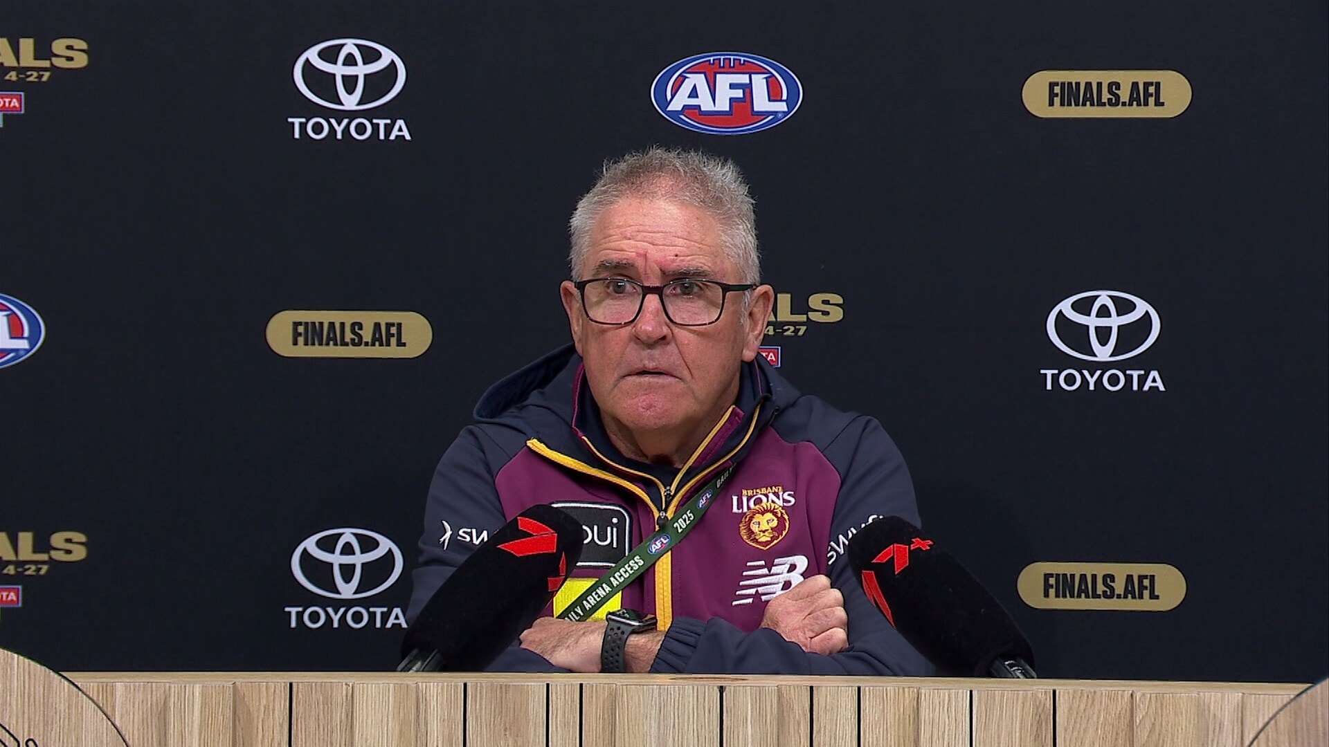 Full post-match, Fagan QF: 'It takes a lot for him to come off'