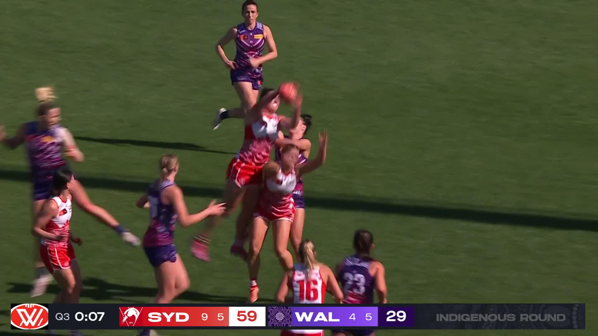 McEvoy launches at footy for mega mark