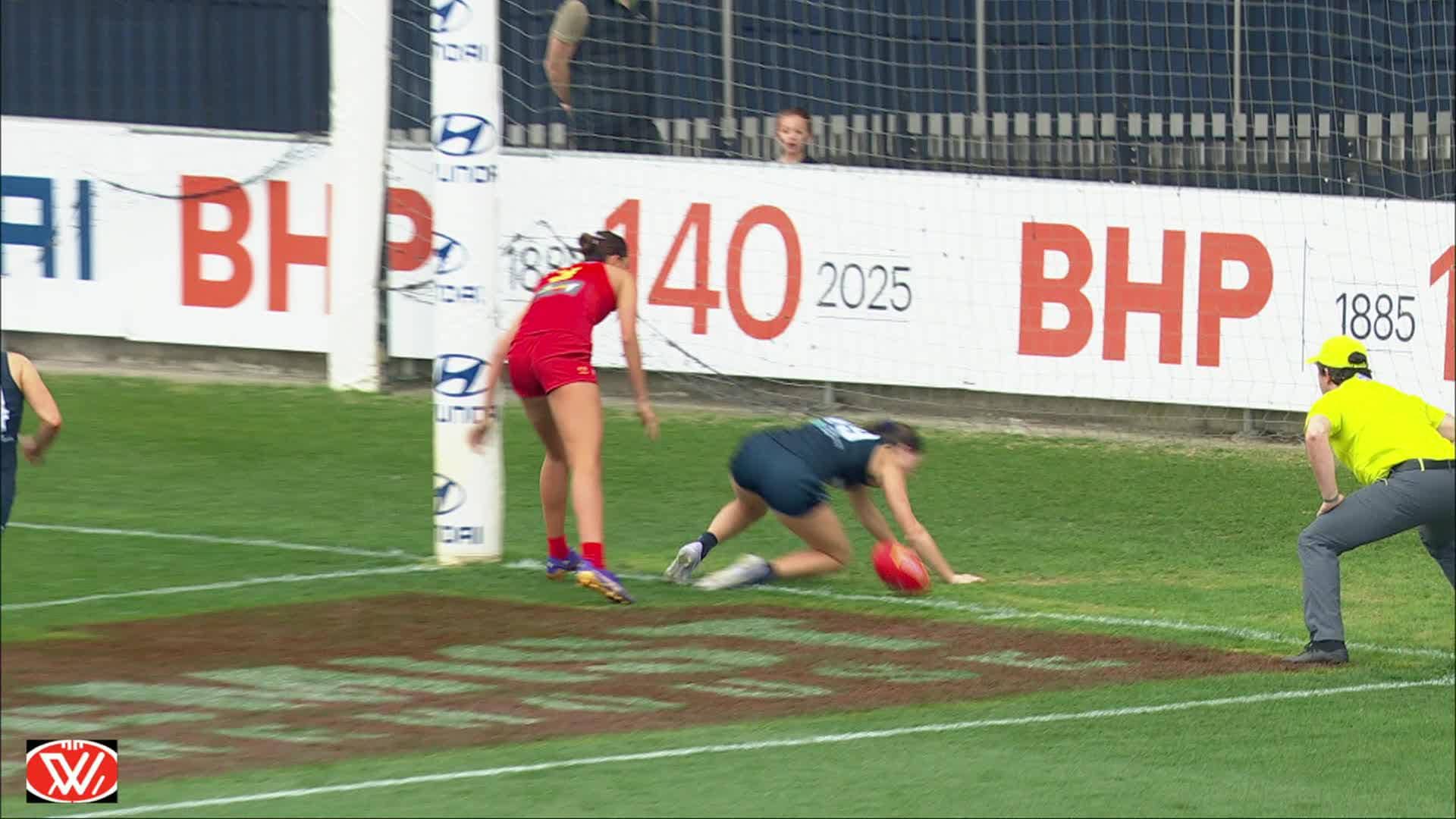 Line-ball call leads to Davies delight