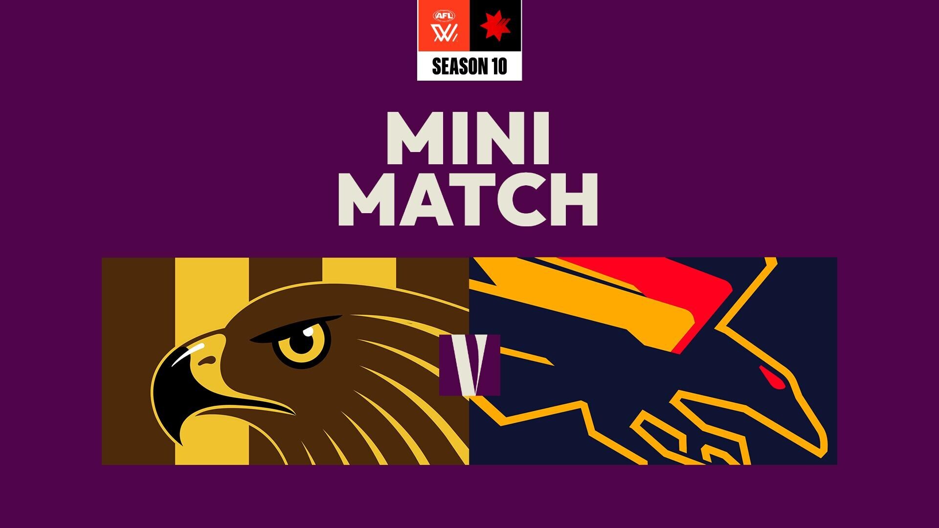 AFLW Mini-Match: Hawthorn v Adelaide