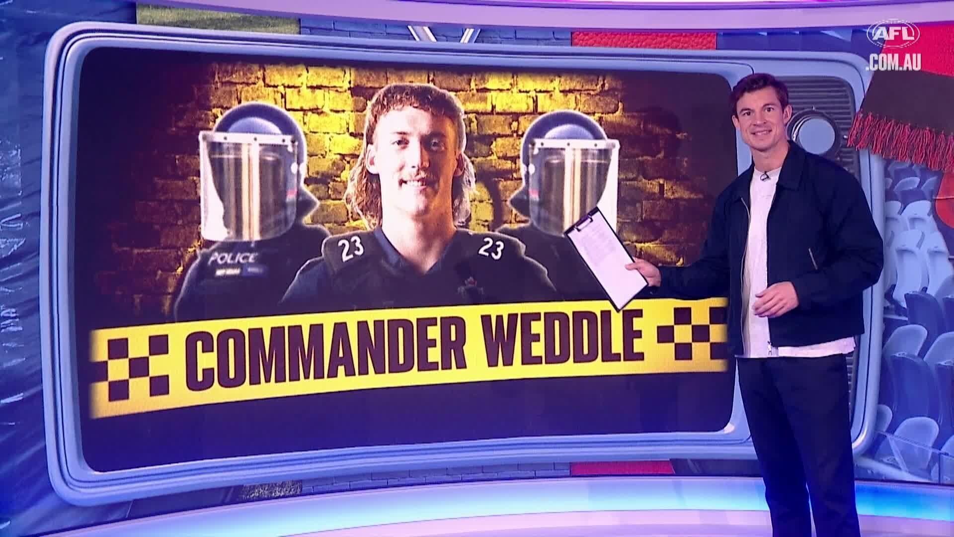 Player Portrait: Why Josh Weddle wants to wear navy blue