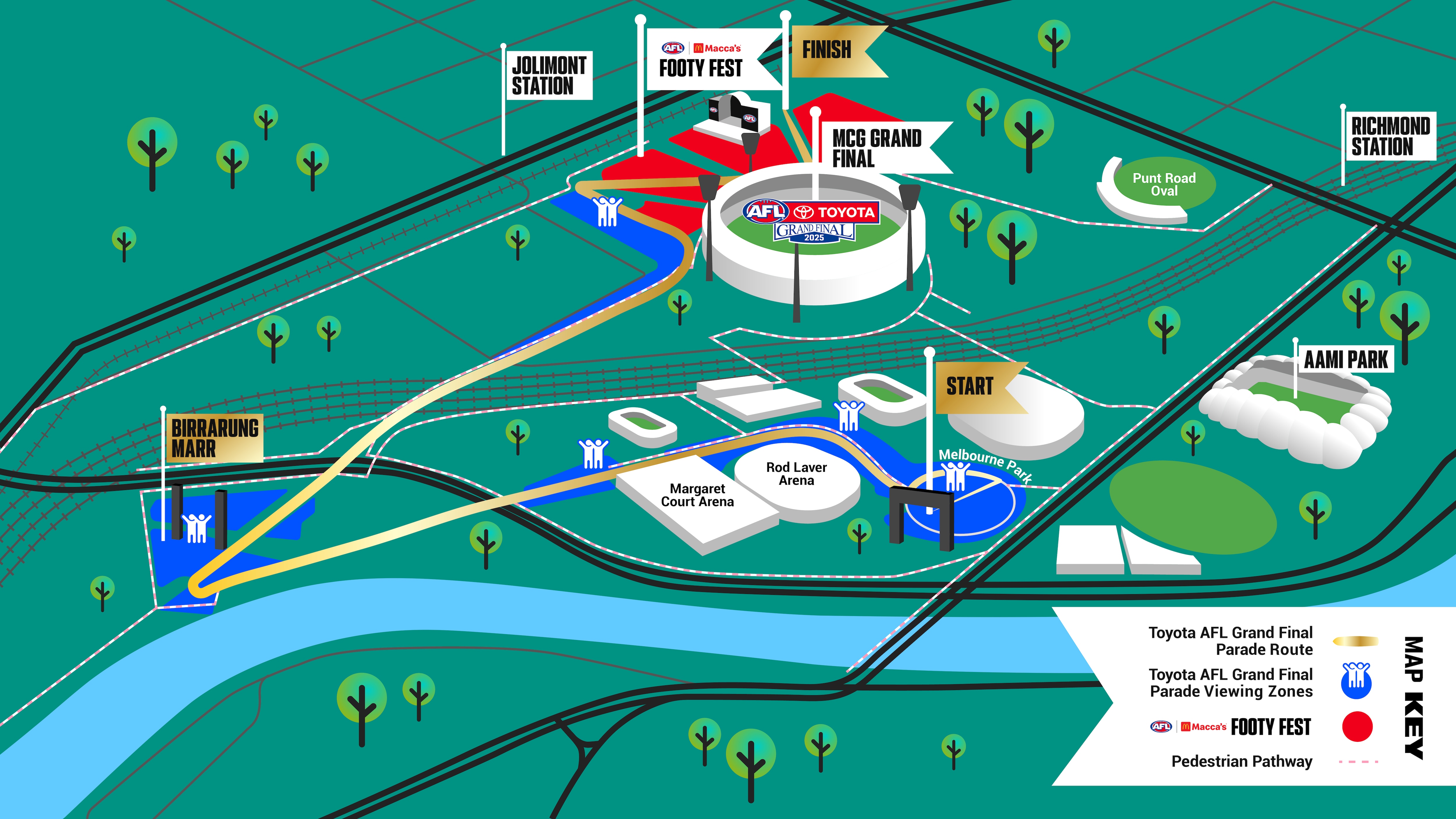 2025 Toyota AFL Grand Final Parade confirmed