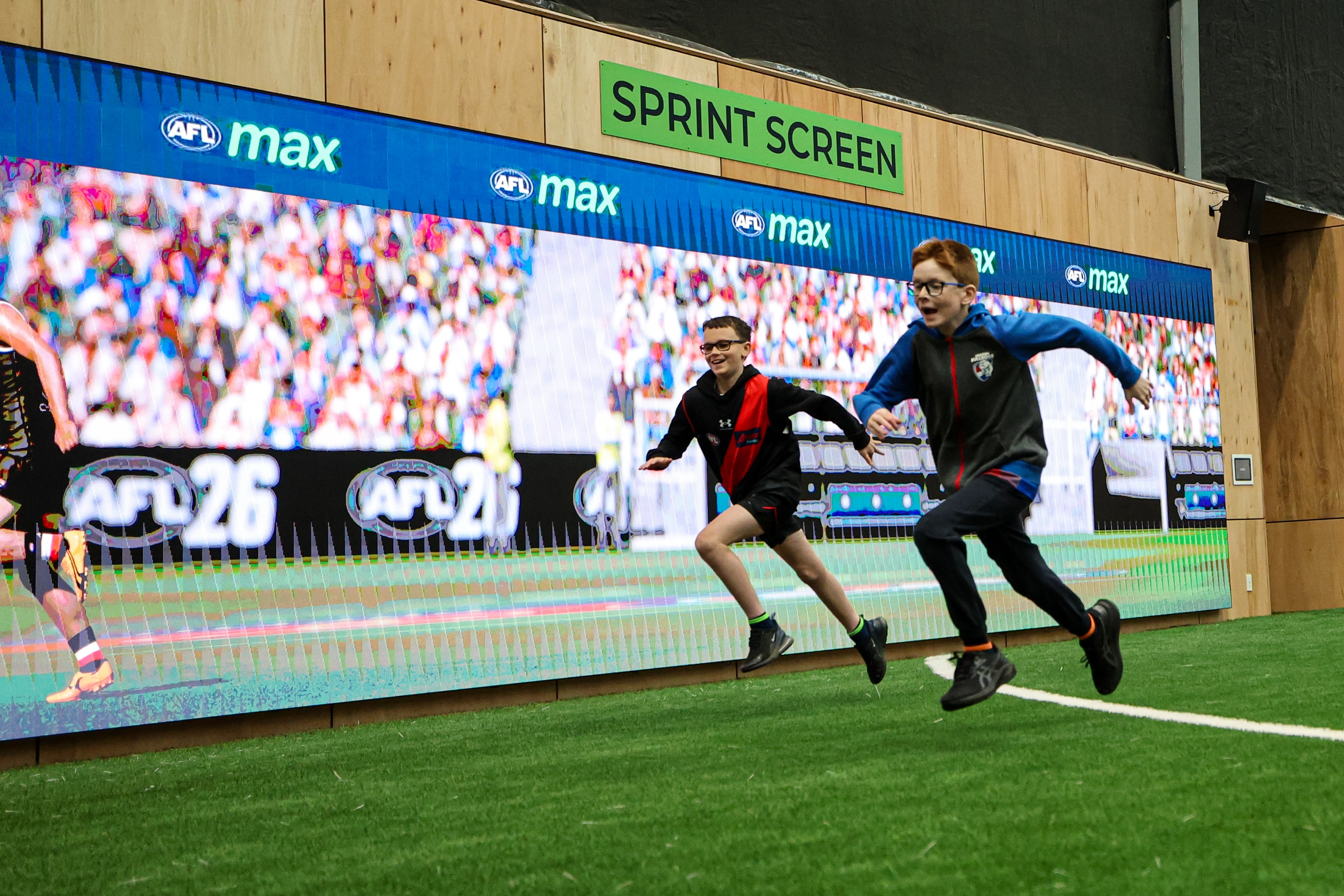 School's out, footy is in! AFL Max launches in Melbourne
