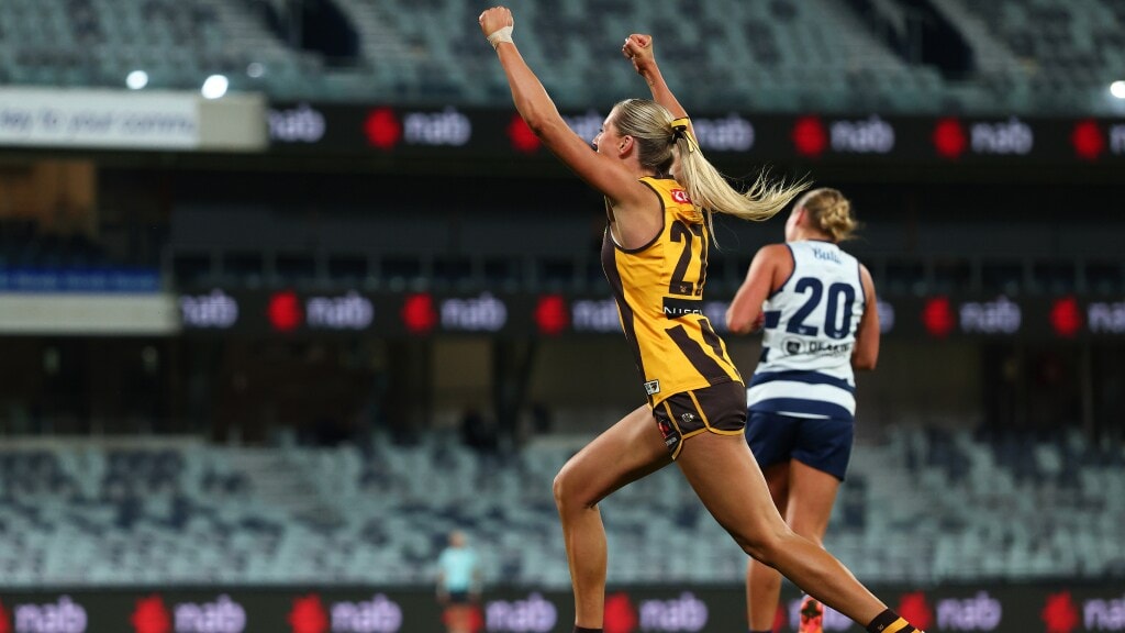 Happy Hawks hit the front as flashy players finish with flair