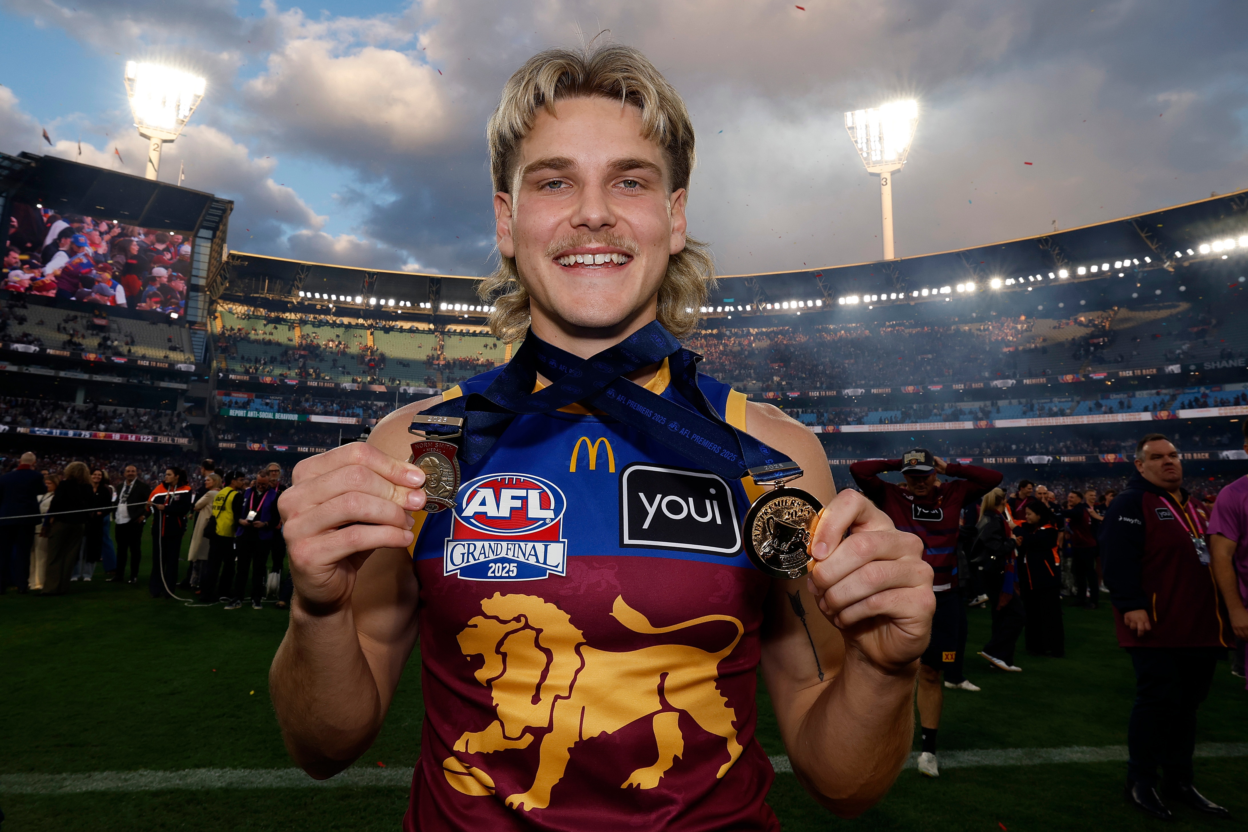'I want to be a real difference maker': Young Lion claims historic Norm Smith double