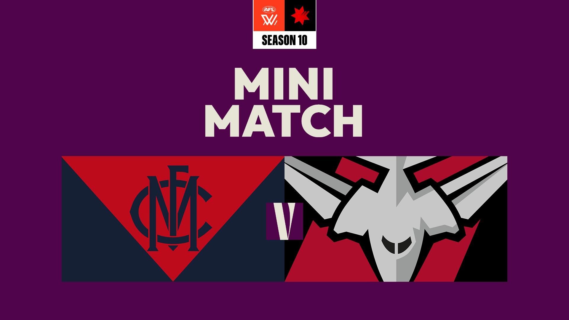 AFLW Mini-Match: Melbourne v Essendon