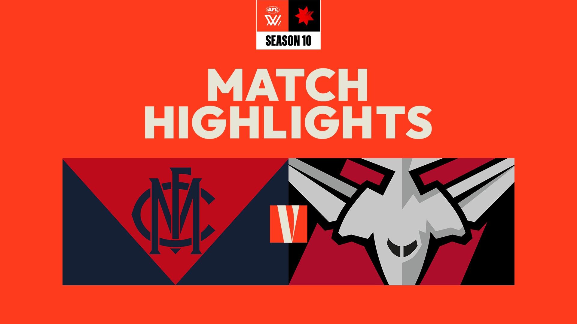 AFLW Highlights: Melbourne v Essendon