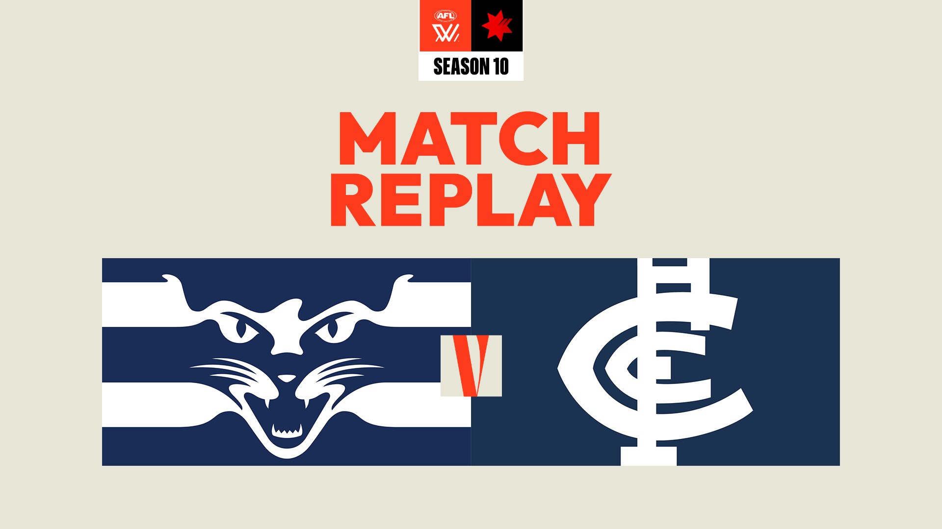 AFLW Match Replay: Geelong v Carlton