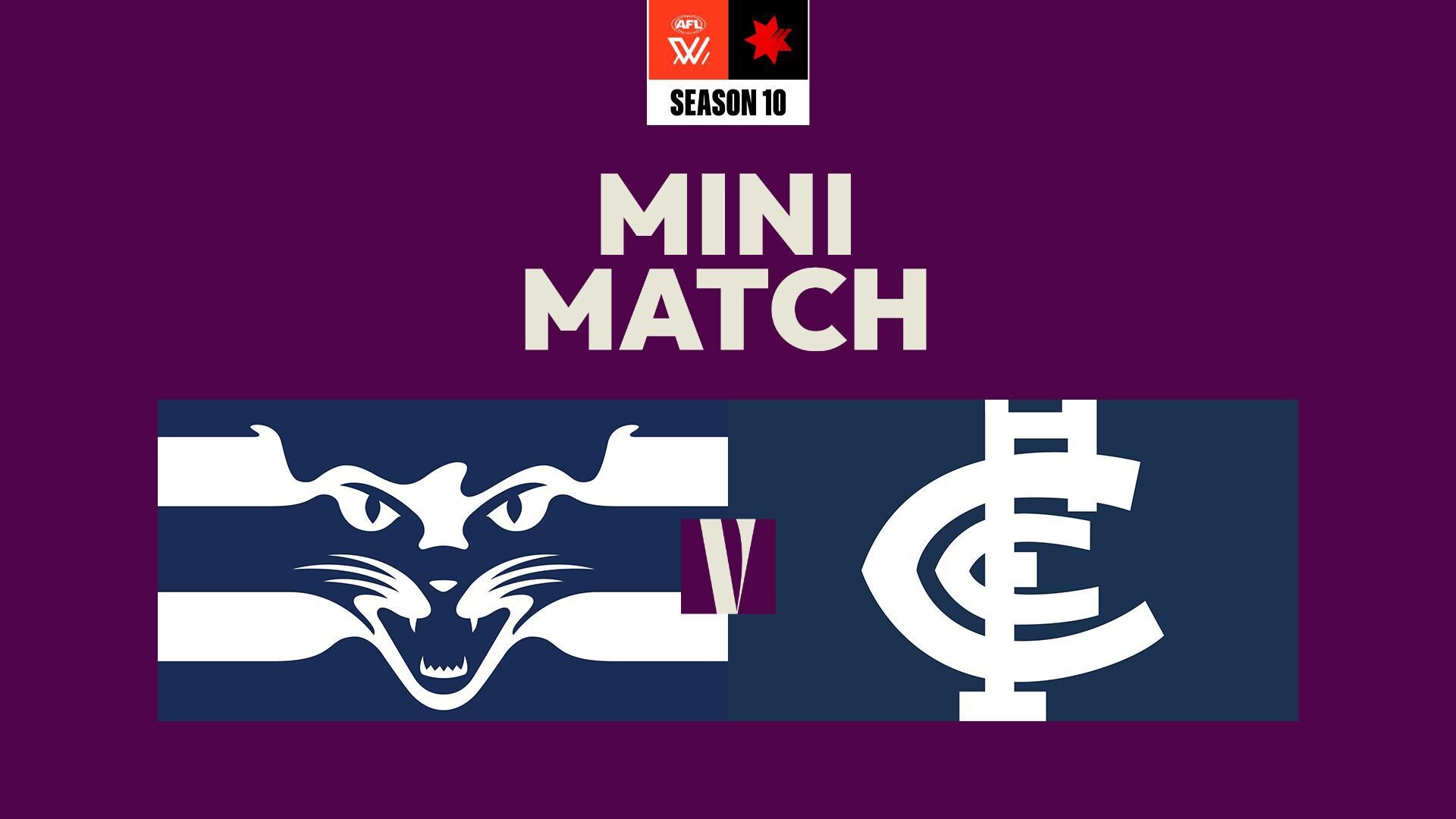 AFLW Mini-Match: Geelong vs Carlton