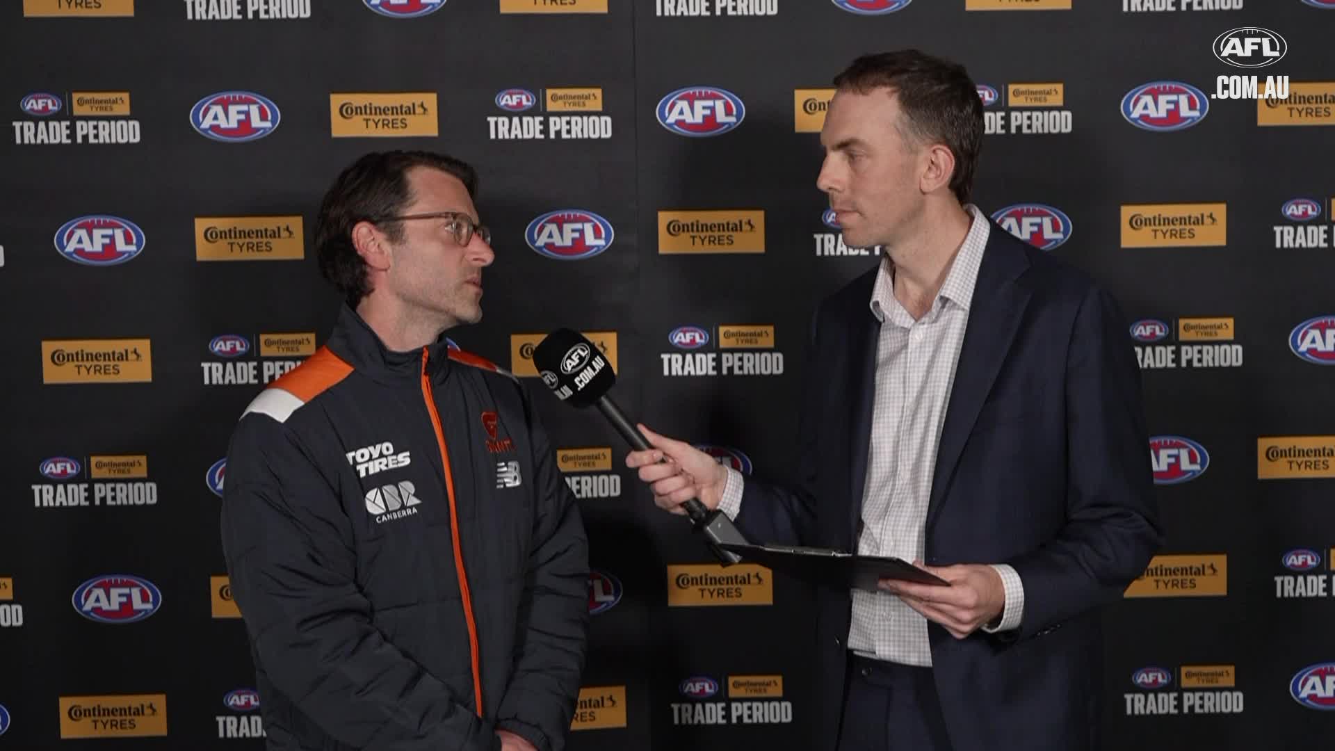 Adrian Caruso on Giants' interest in Oliver