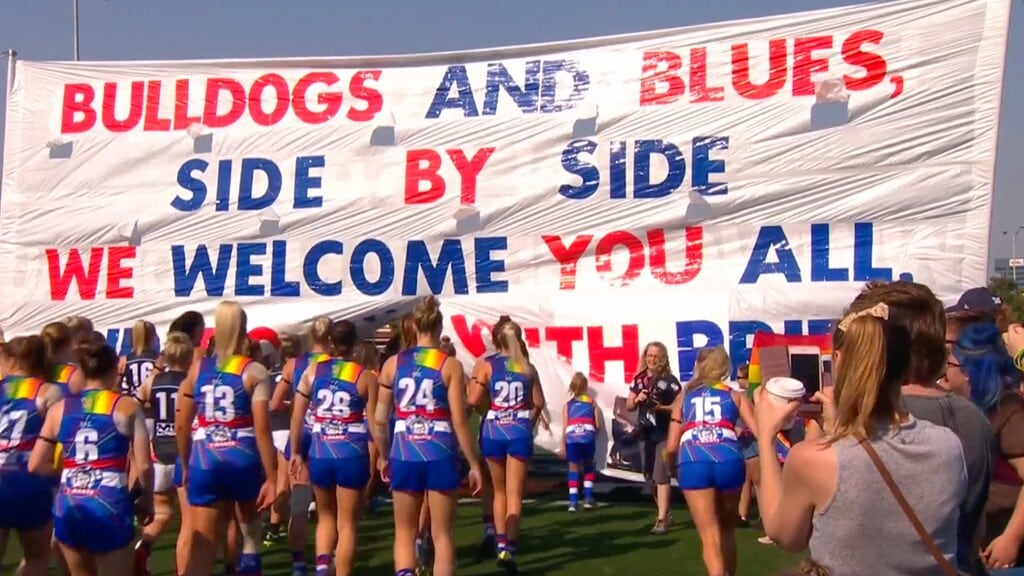 'Everyone’s got a story': The AFLW captains' message for Pride Round