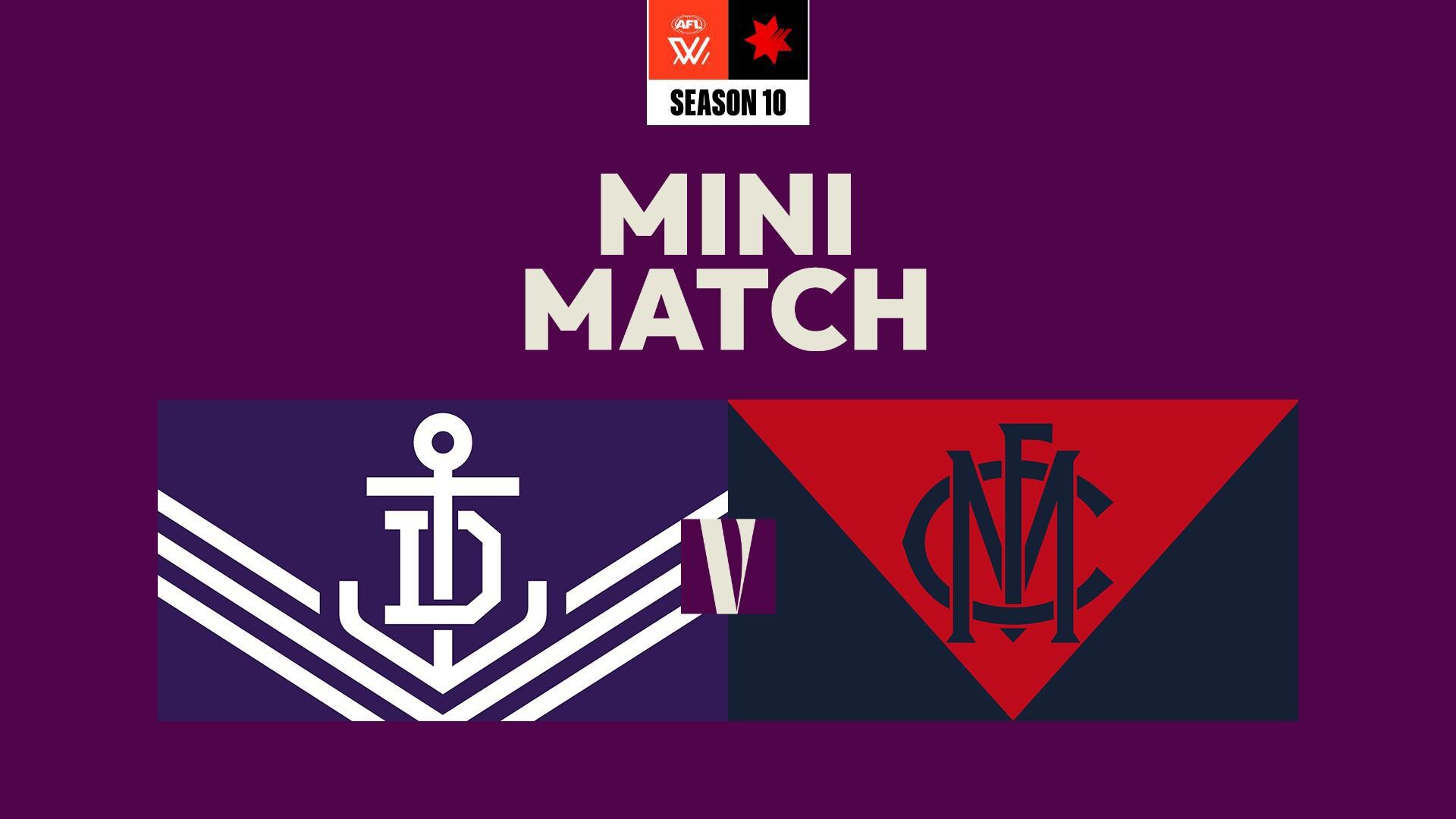 AFLW Mini-Match: Fremantle v Melbourne