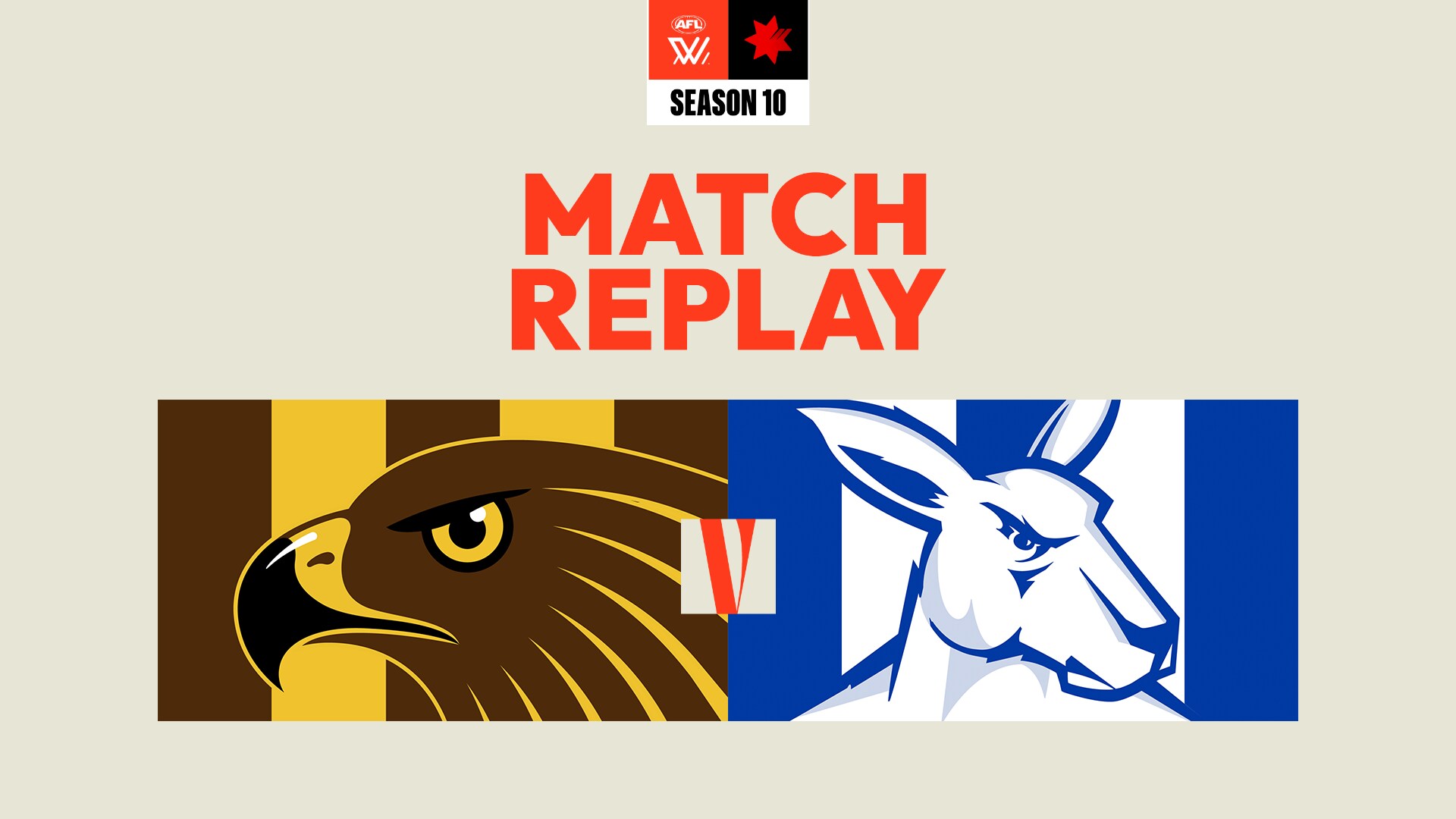 AFLW Match Replay: Hawthorn v North Melbourne