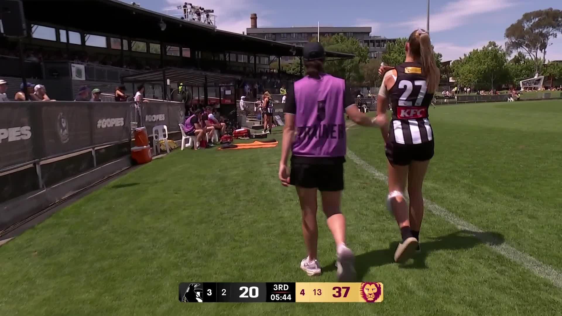 Pie faces knee concern amid injury-riddled quarter