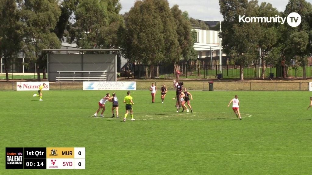 Coates League Girls Match Replay: Murray Bushrangers v Sydney Swans
