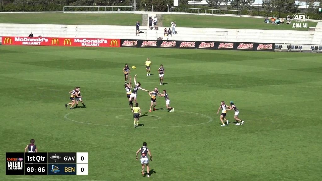 Coates League Boys Match Replay: GWV Rebels v Bendigo Pioneers
