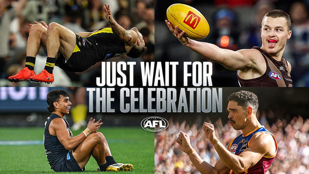 The best celebrations of the 2025 AFL season