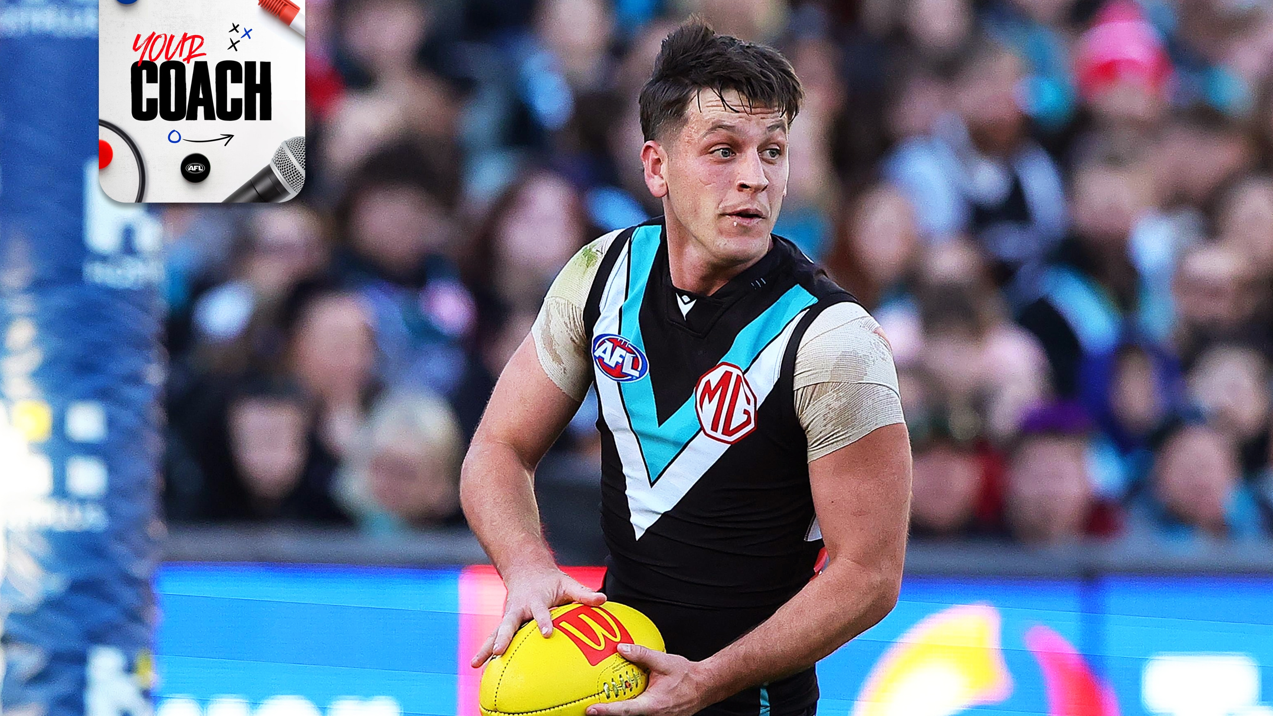 Port Adelaide coach understands Zak Butters' contract situation as ...