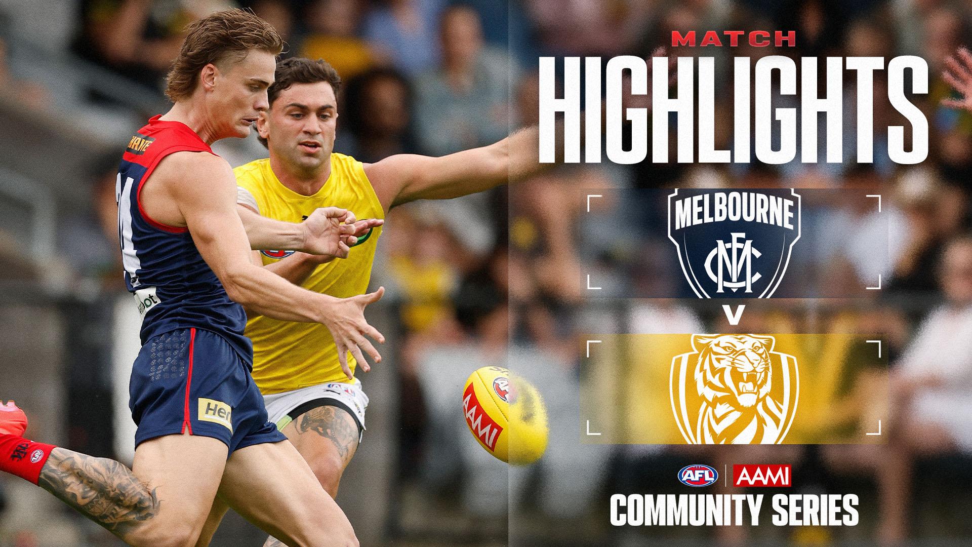 AAMI Match Highlights: Melbourne v Richmond