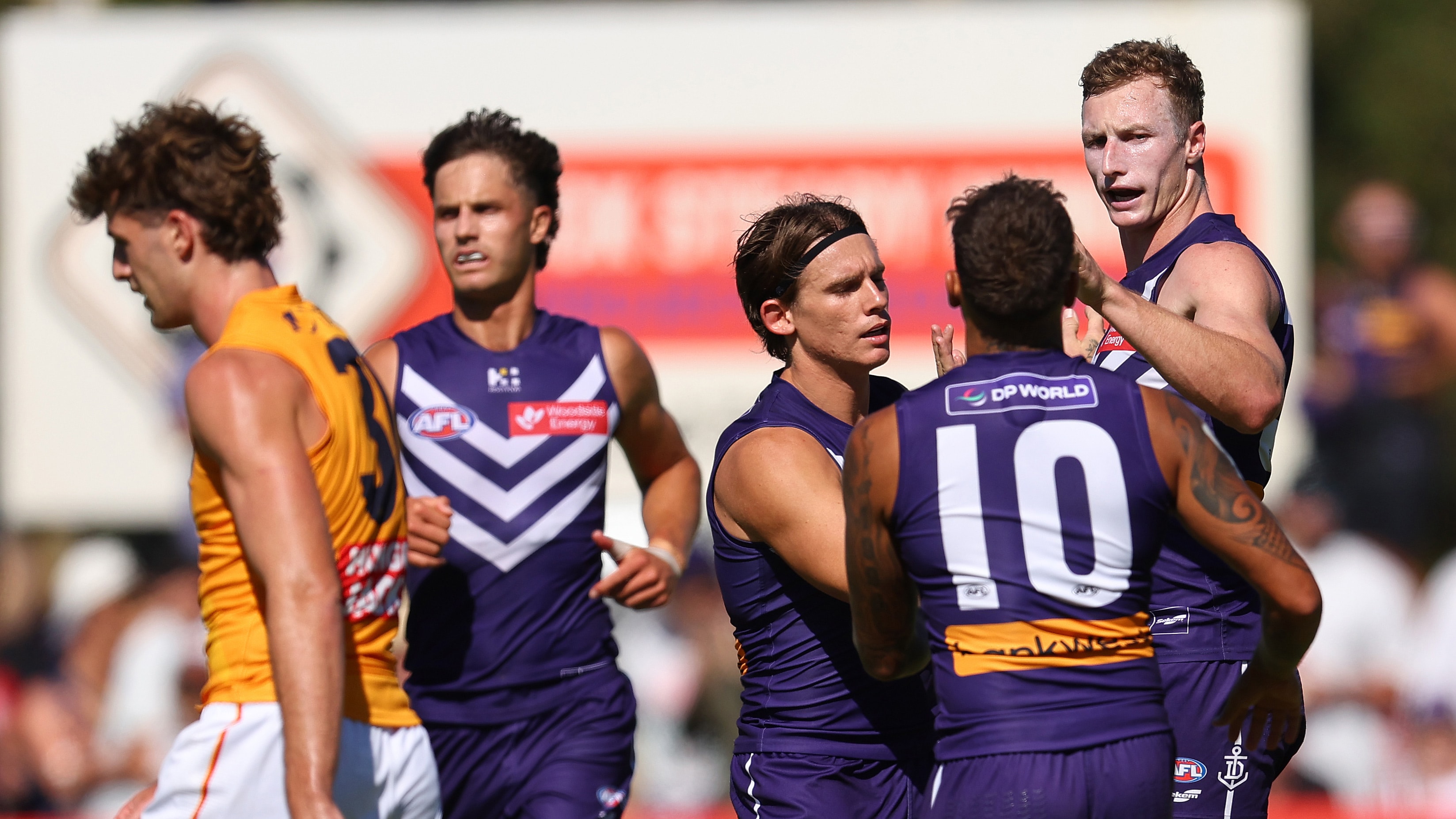 Rising Star makes statement as Freo edges Crows on back of forward's five