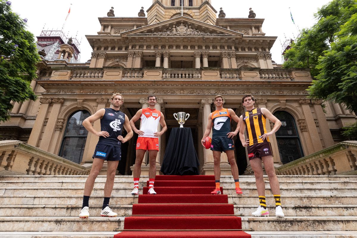 Footy's back! AFL launches Opening Round in Sydney