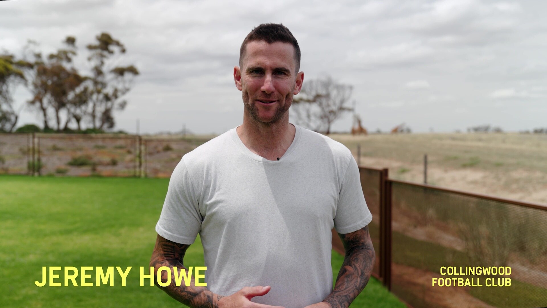 Jeremy Howe at Monarto Safari Resort