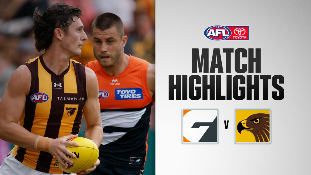 Highlights: GWS v Hawthorn