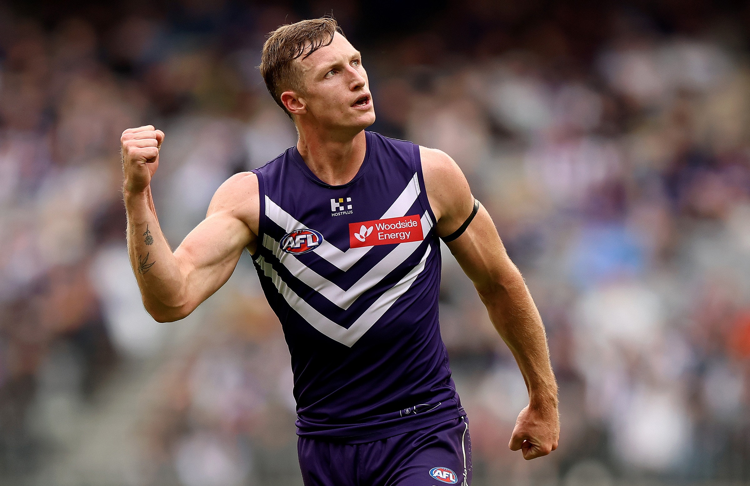 Cyclone Treacy calms Tigers storm as wayward Dockers survive scare