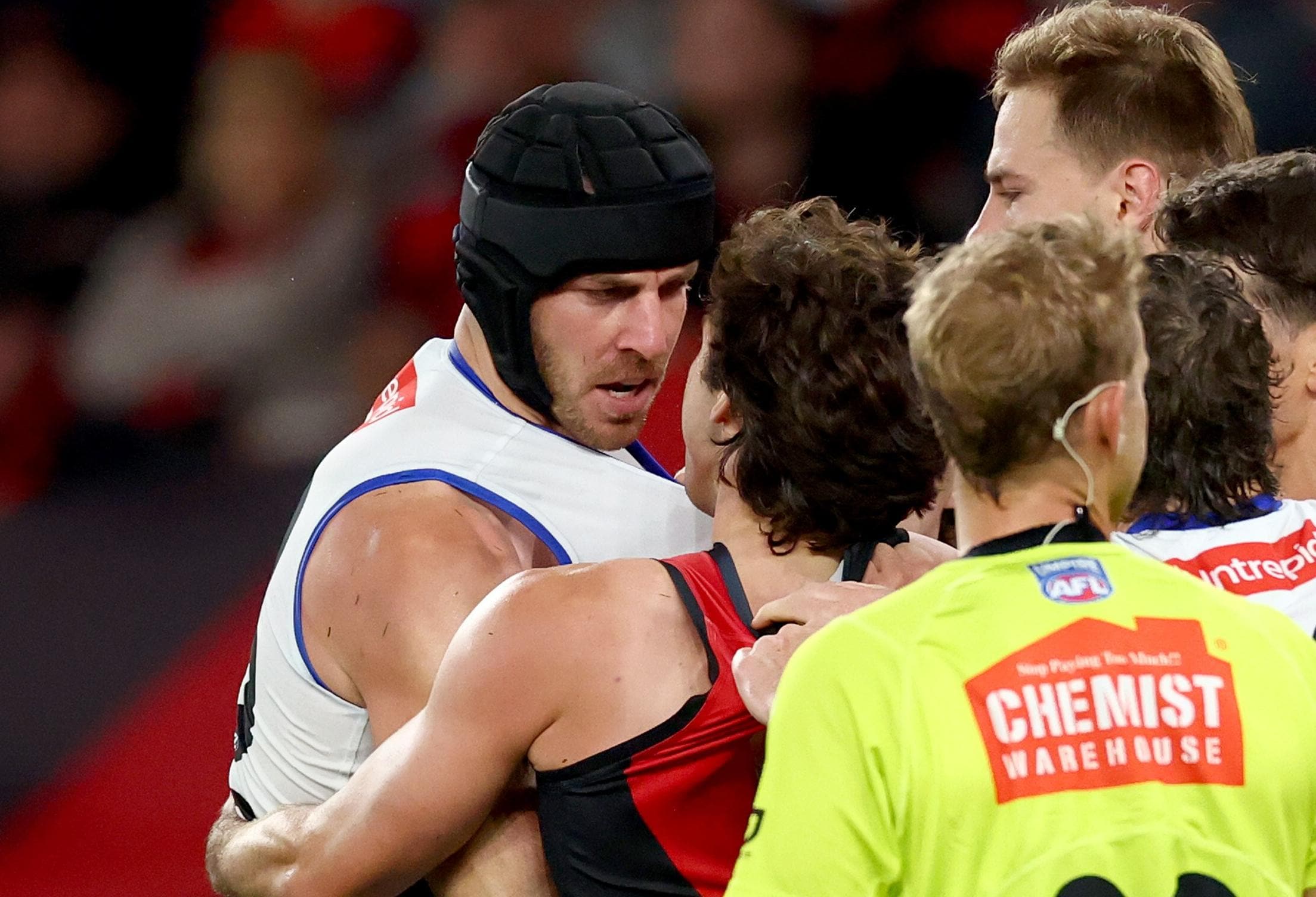 Roos skipper wants banned big man to keep playing on the edge