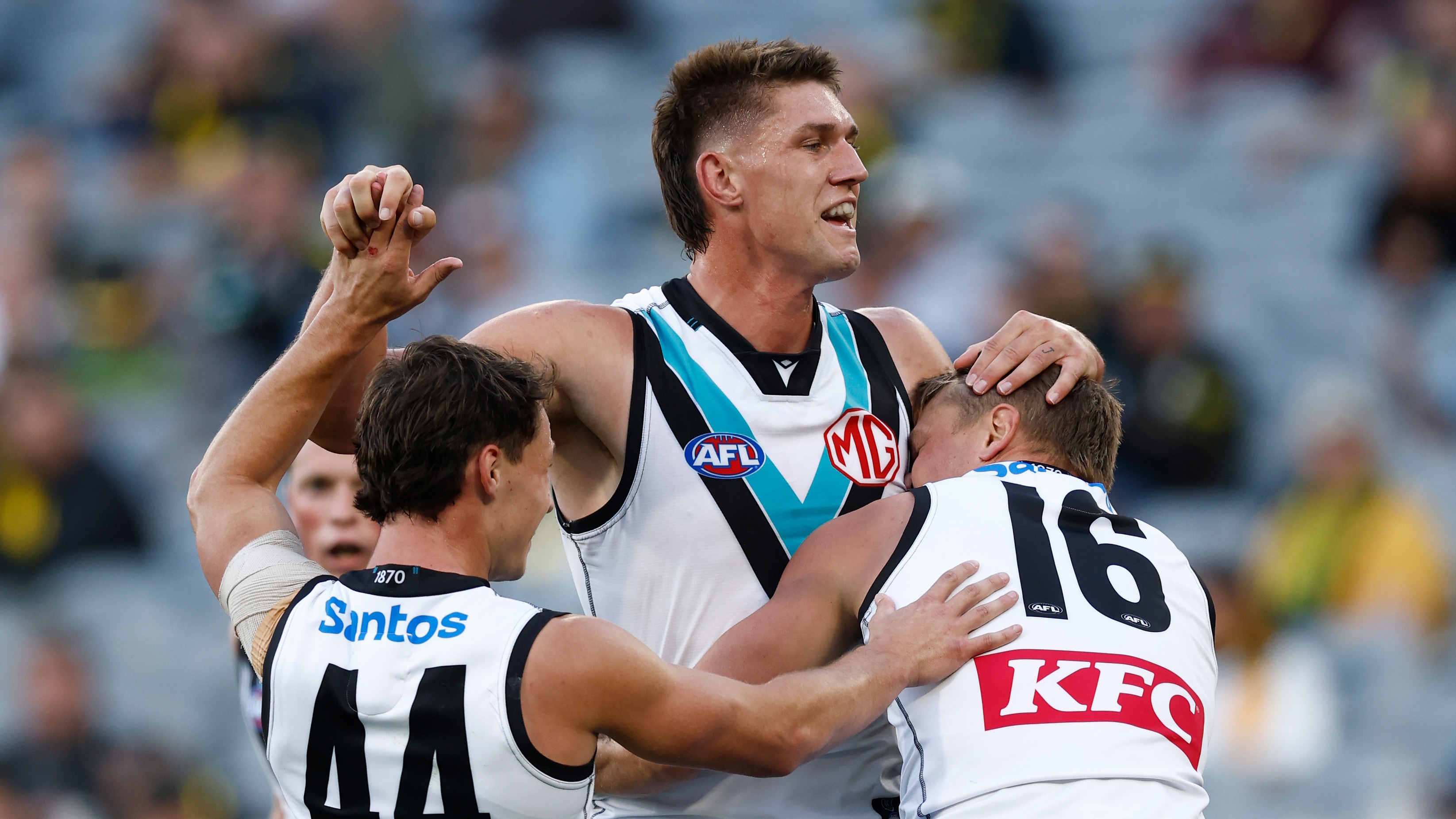 Port proves too powerful for undermanned Tigers