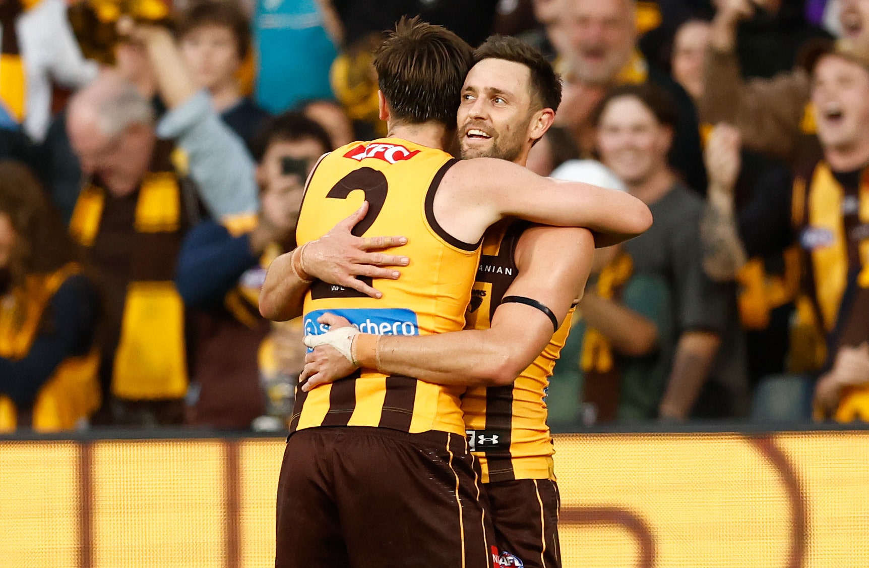 Hawks downplay Gunston injury after game-winning heroics
