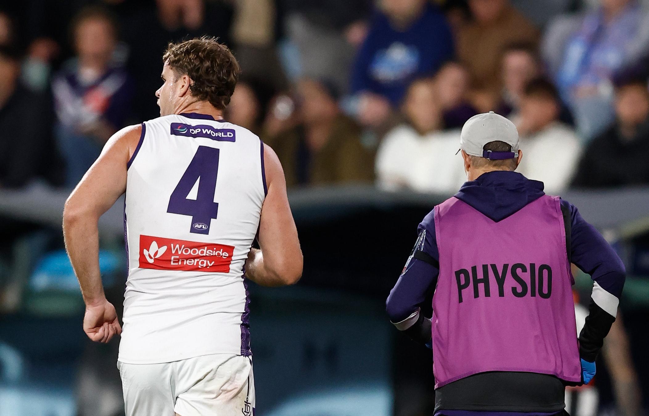 Luckless Darcy's latest setback creates ruck question for Dockers