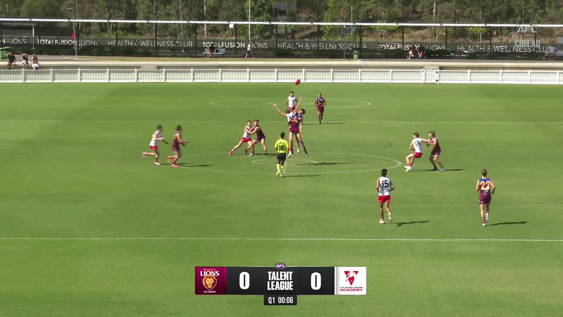 AFL Talent League Boys Match Replay: Brisbane Lions Academy v Sydney ...