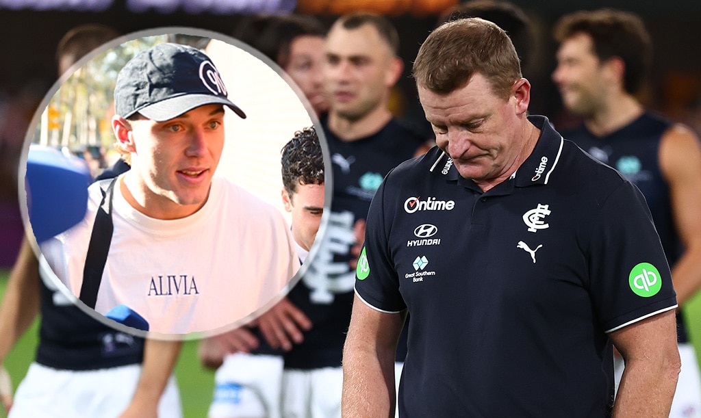 Cripps speaks, Blues interim revealed after Voss's departure