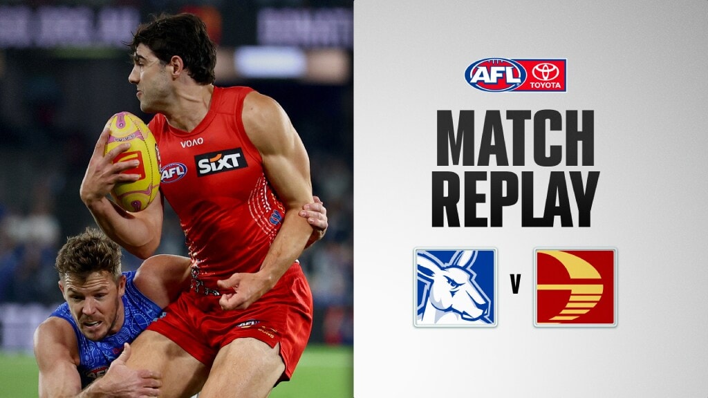 Match Replay: North Melbourne v Gold Coast